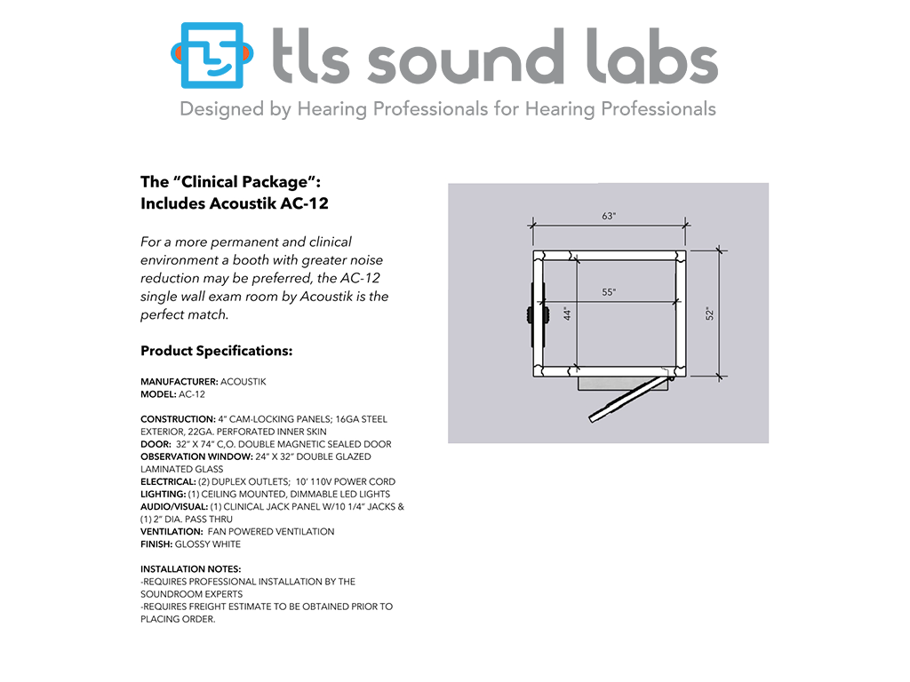 Acoustik Sound Booth - TLS Sound Labs
